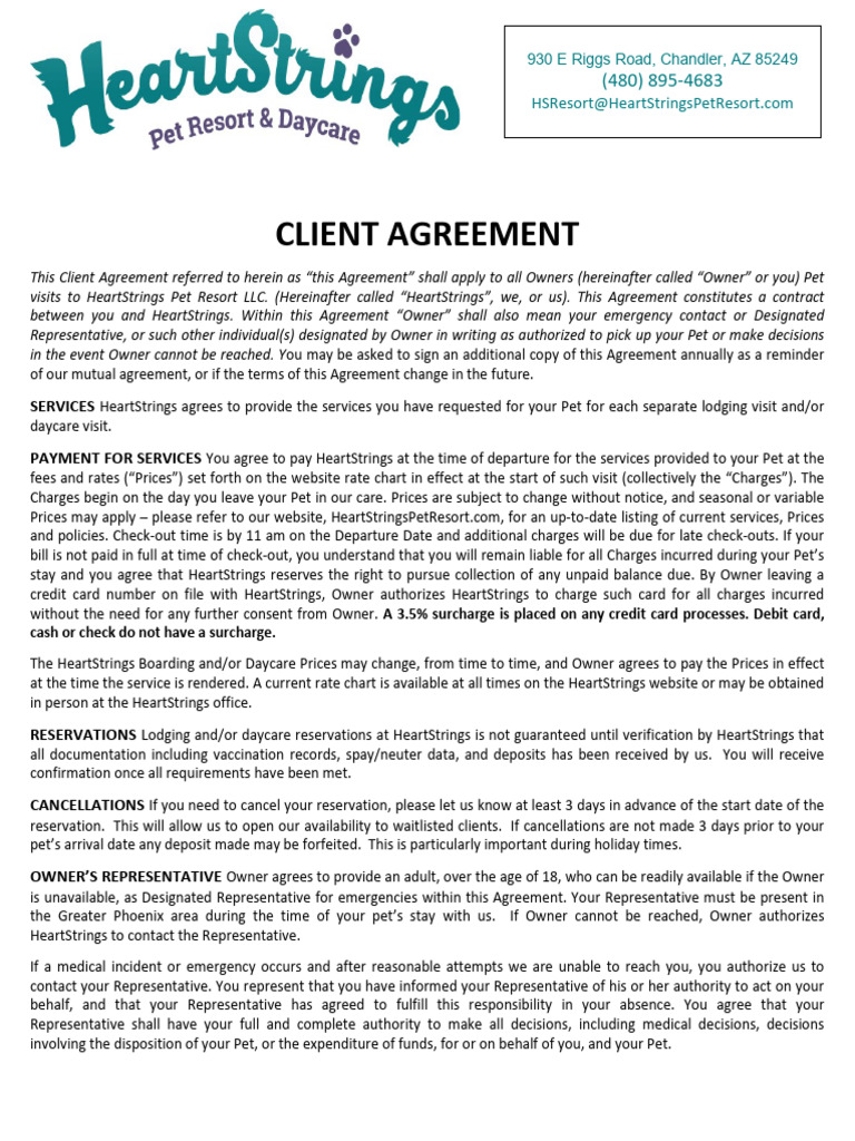 Client Agreementy | PDF