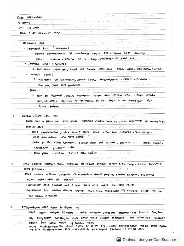 Uts Sige Sefia Kusumadewi | PDF