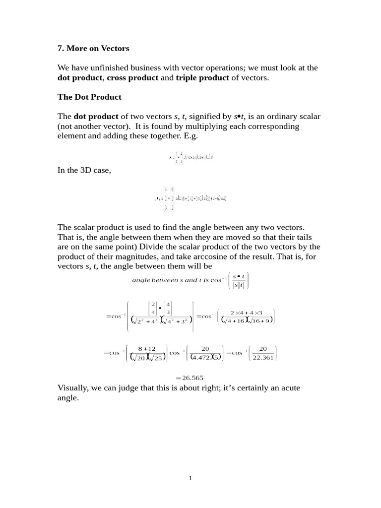 Super Vectors Part 2 | PDF