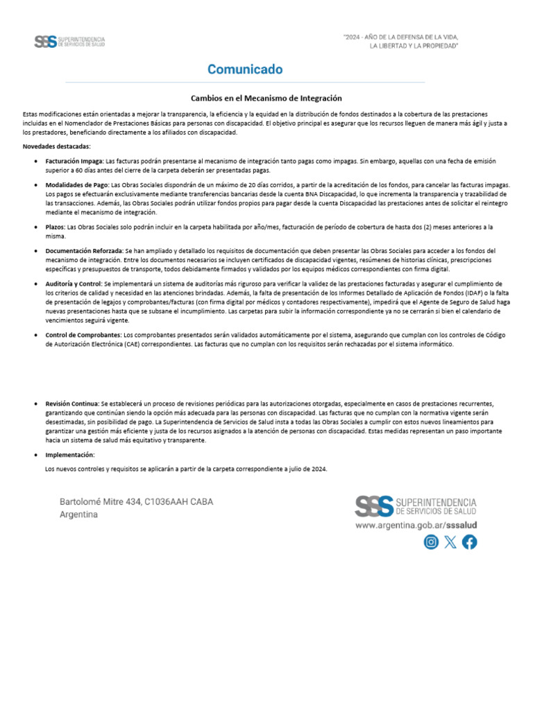 Cbios Mecanismo Integ | PDF