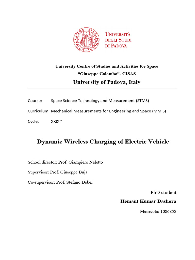 Dashora Hemant Kumar Thesis | PDF