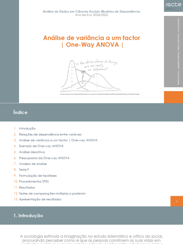 1 - One-Way ANOVA | PDF