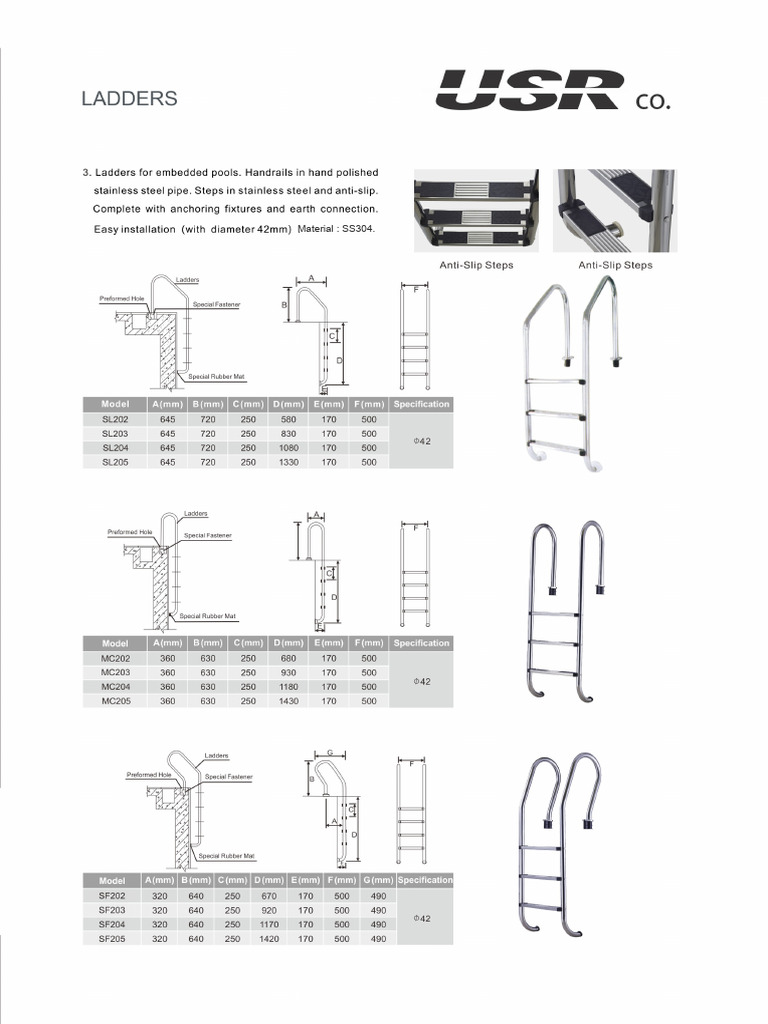 Ladders SF-SL Series | PDF