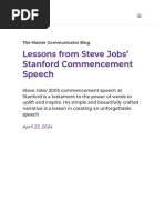 Comprehensive Rhetorical Analysis of Steve Jobs | PDF | Argument ...