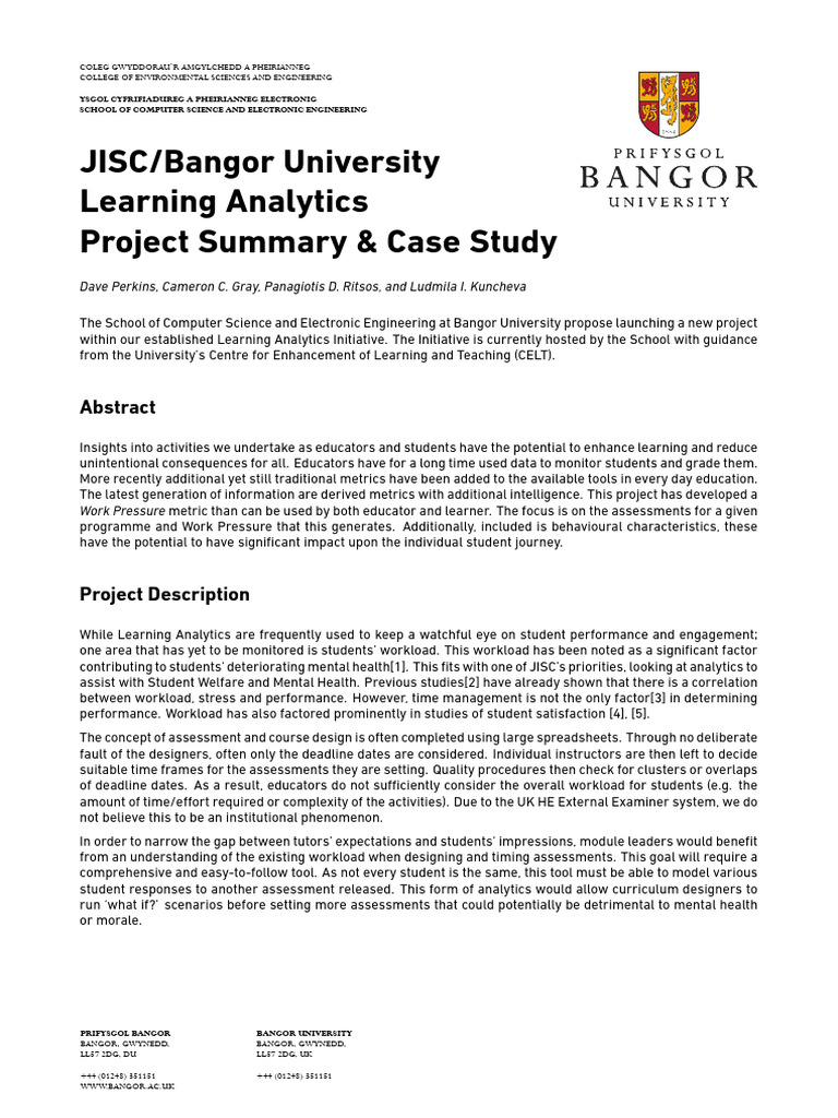 JISC LA Case Study | PDF