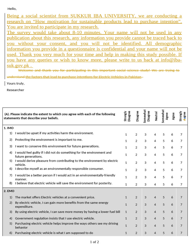 Questionnaire - Reply To Comments - July 17, 2024 | PDF