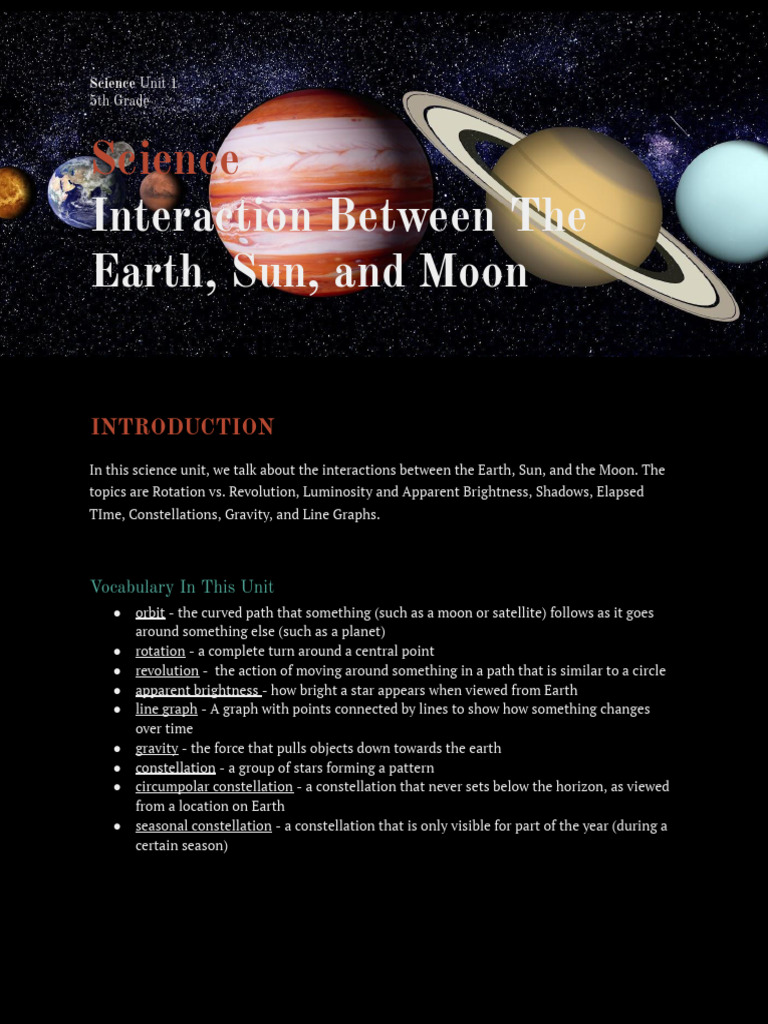 Unit 1 Science Study Guide | PDF