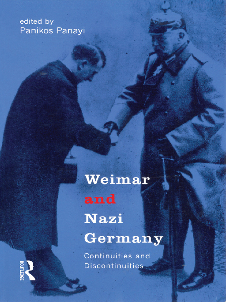 Weimar and Nazi Germany - Panikos Panayi | PDF