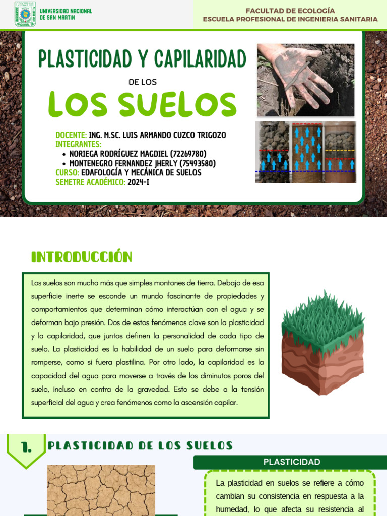 Plasticidad y Capilaridad de Los Suelos-1 | PDF