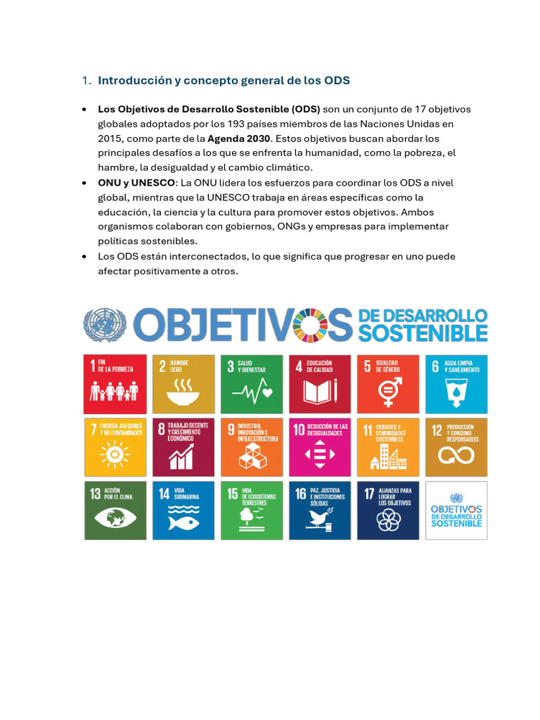 Objetivos de La Ods 5 y 6 Grupo #3 | PDF