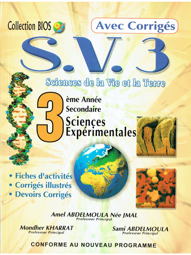Sv3 Collection Bios 3eme SC Exp Ocr | PDF