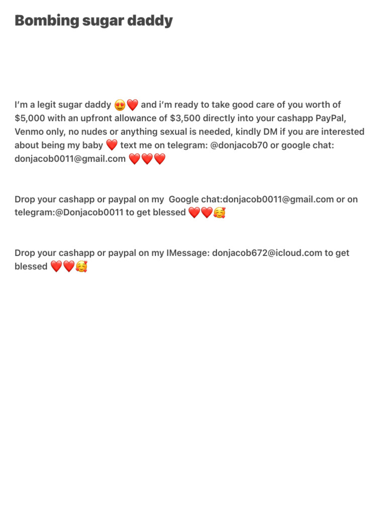 Bombing Sugar Daddy | PDF | Cooking, Food & Wine