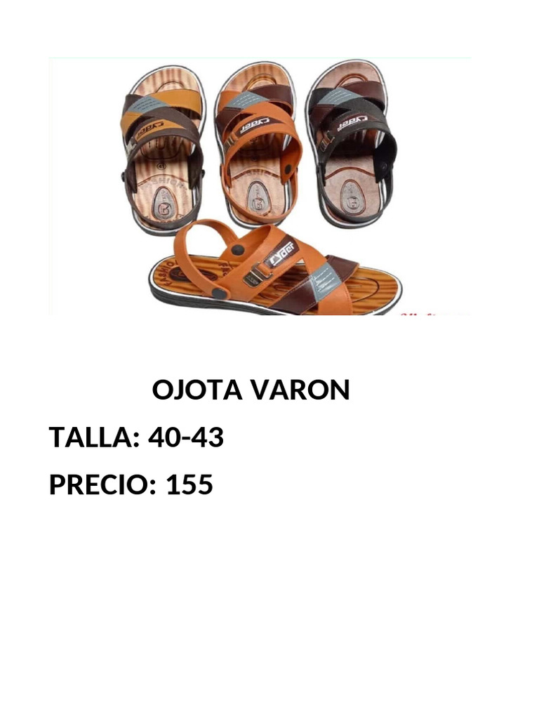 Sandalias Michh | PDF