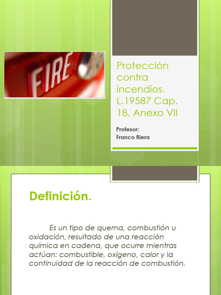 2 Protecci N Contra Incendios | PDF