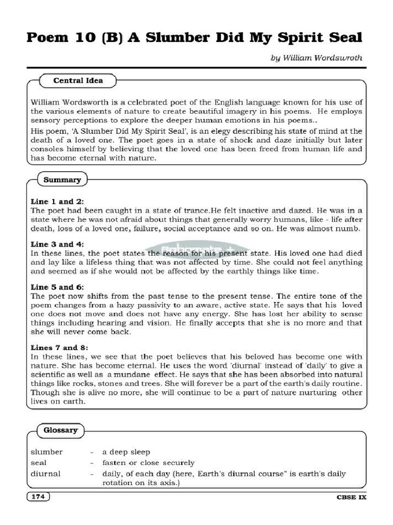 Slumber Did | PDF