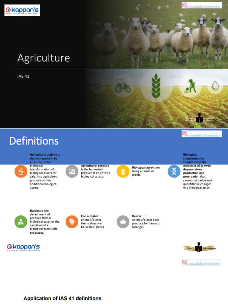 14.IAS 41 Agriculture | PDF