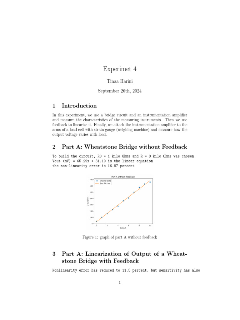 EE3006 Exp 2-2 | PDF