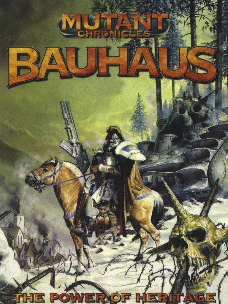 Mutant Chronicles - Bauhaus - The Power of Heritage | PDF
