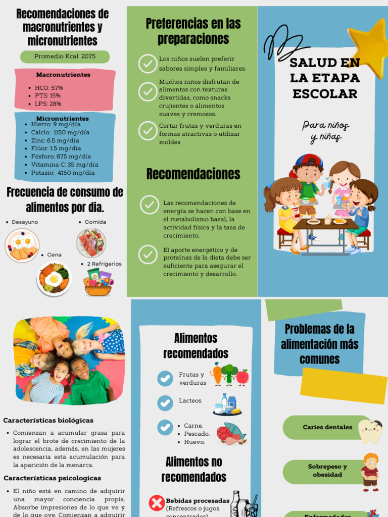 Tríptico Escolar Eq#2 | PDF