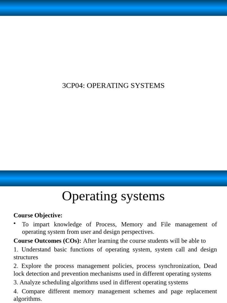 Ch1 Introduction | PDF | Operating System | Art