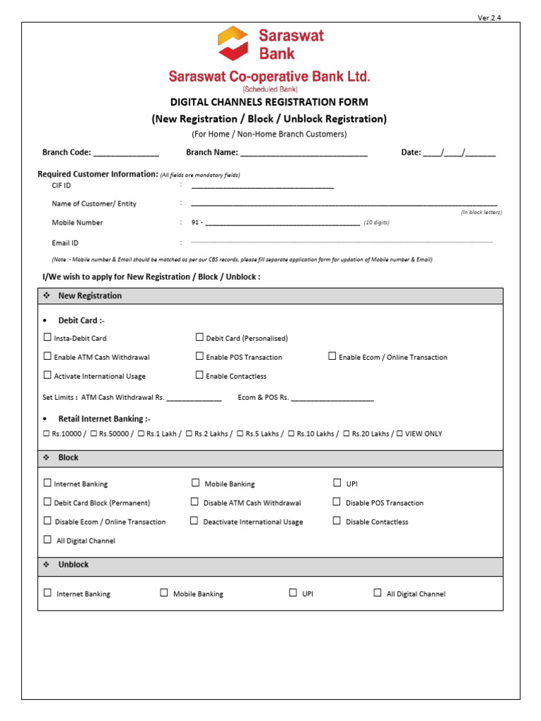 Digital Channels Registration | PDF