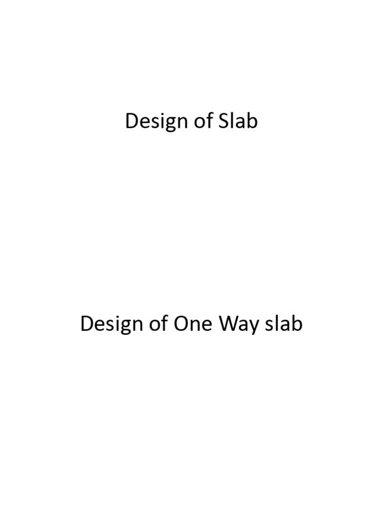 Design of Slab | PDF | Bending | Teaching Methods & Materials