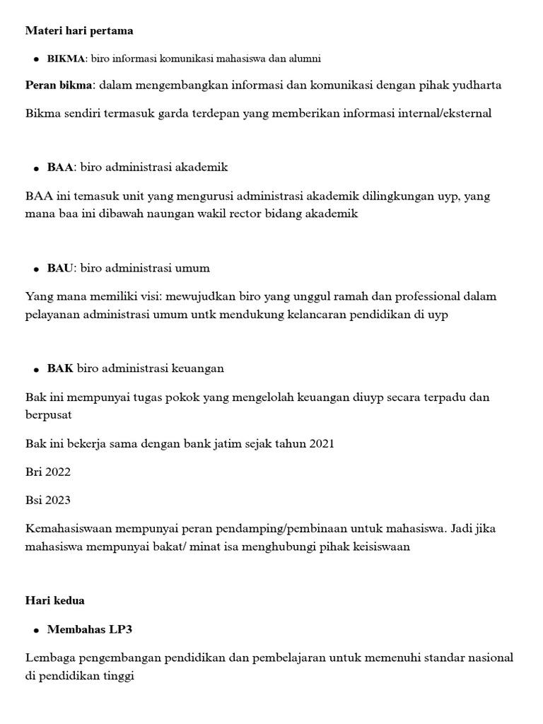 Materi Ospek - Docx - 20240928 - 233904 - 0000 | PDF