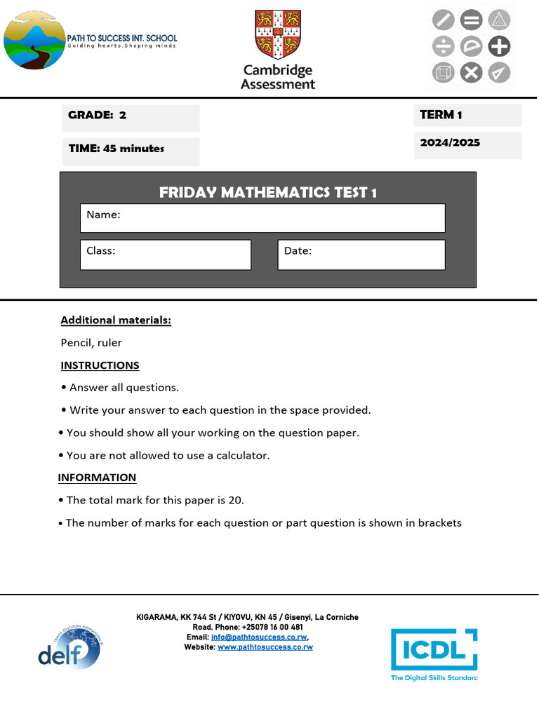 Grade 2 S01e01 | PDF