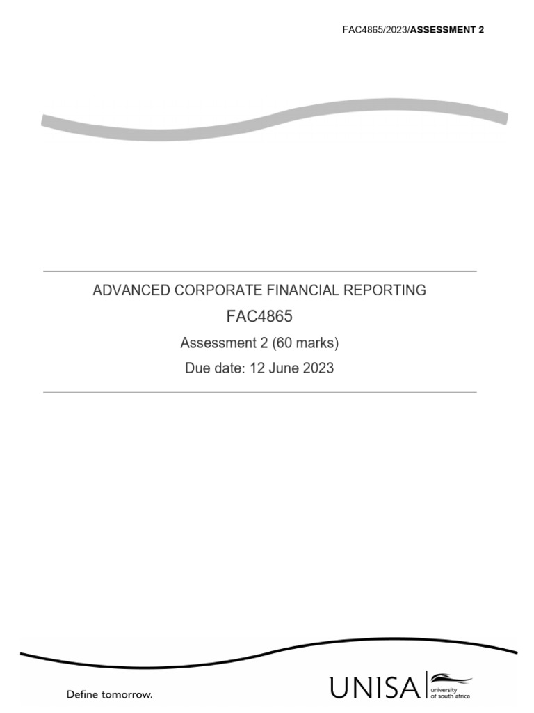 Assessment 2 - 2023 | PDF