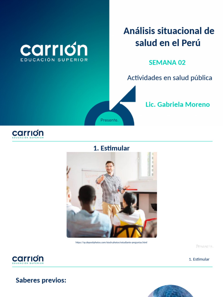 Semana 02 - Analisis Situacional de Salud 1 | PDF