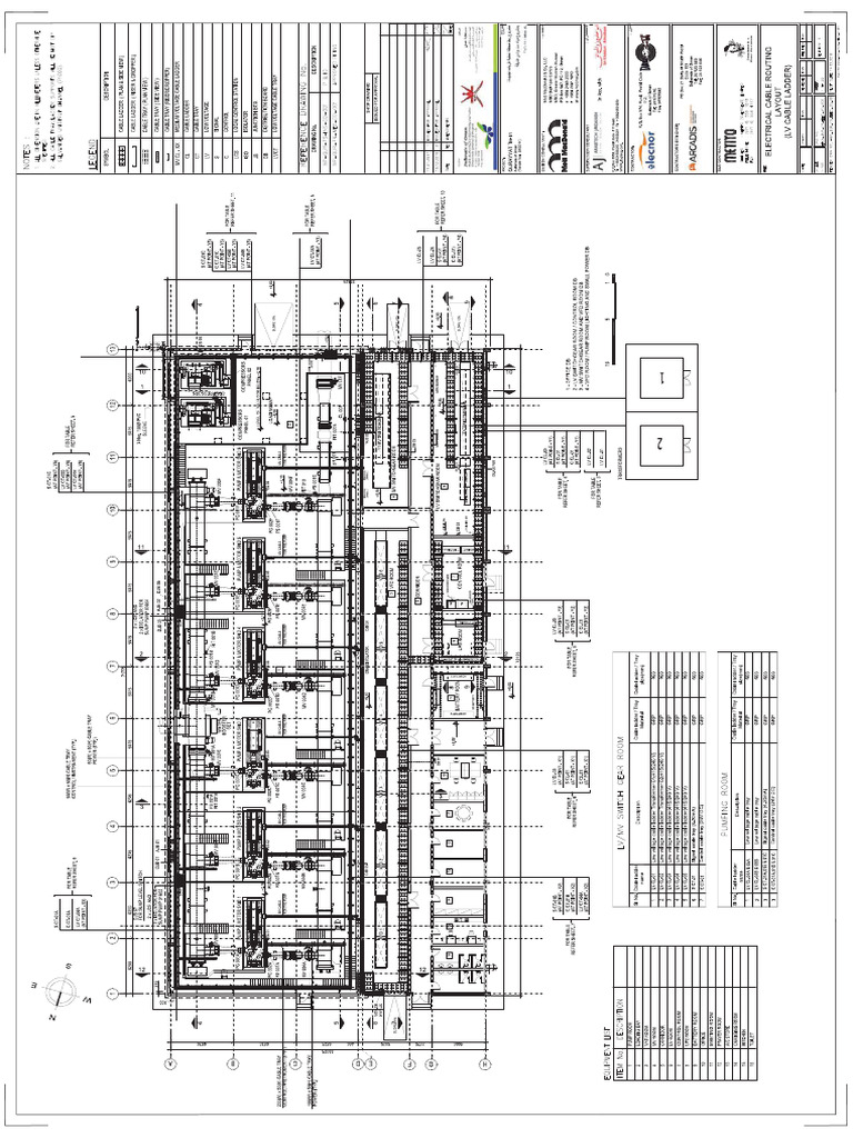 Shop Drawing For Electrical Cable Routing Layout Rev-1 - 20171016 - 1-2 ...