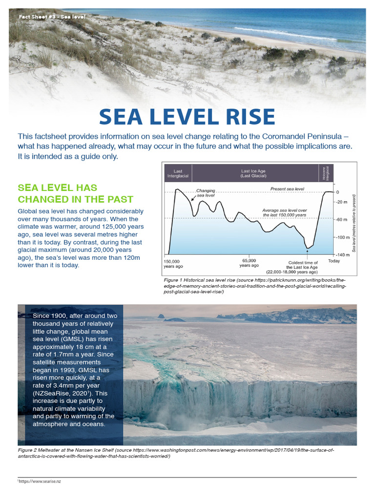Sea Level Rise | PDF
