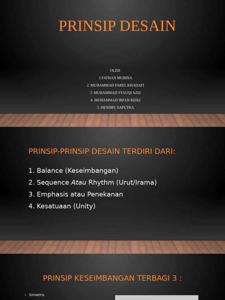 Prinsip Desain | PDF