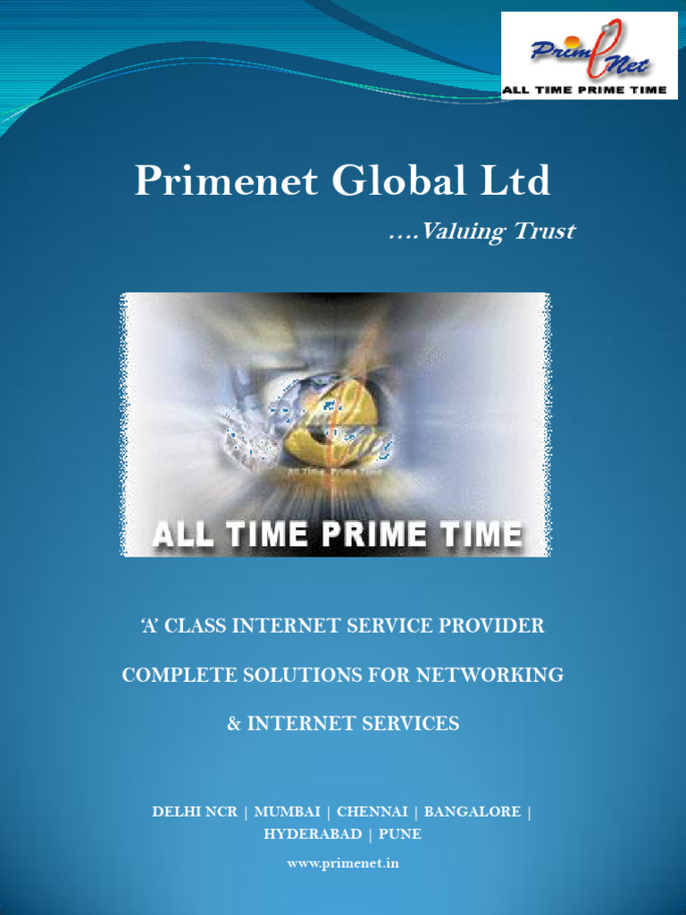 Primenet Profile | PDF