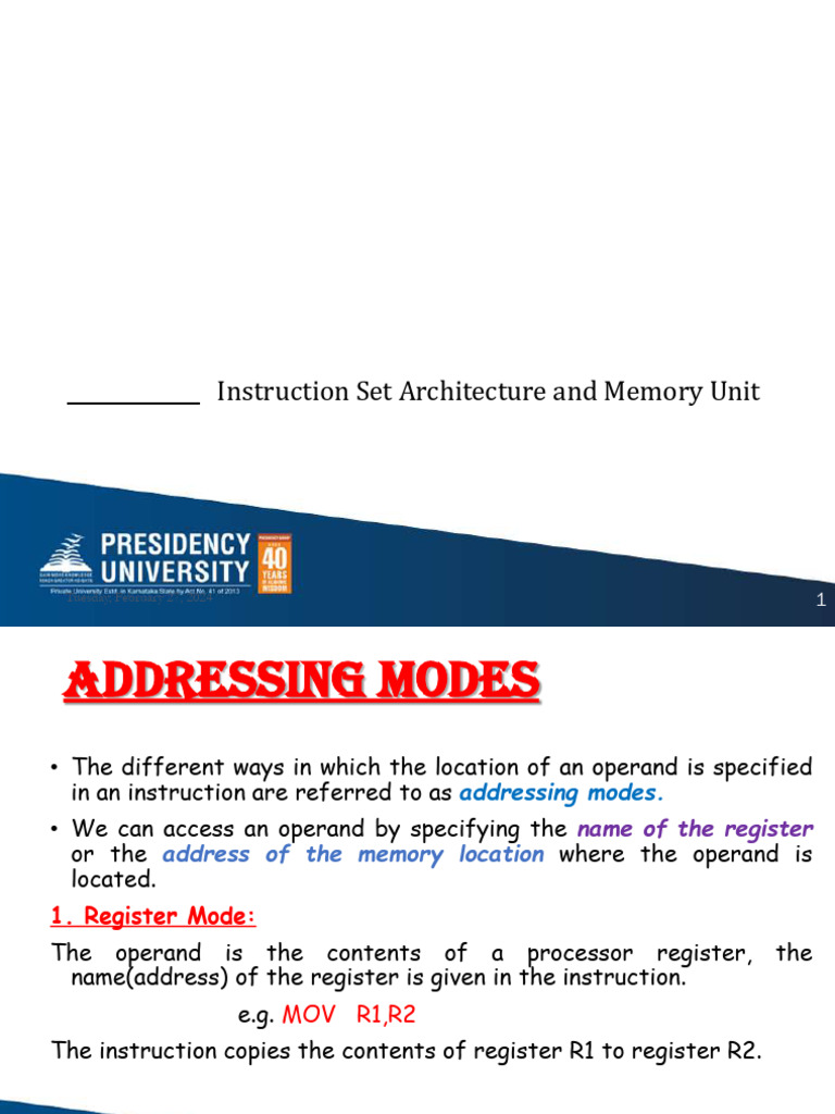 Cse2009 Coa M2 | PDF | Random Access Memory | Computers