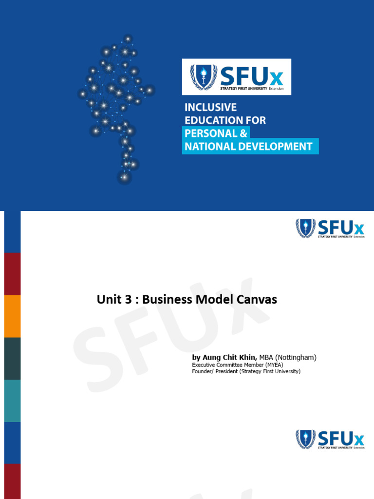 Unit - 3 Business Model Canvas | PDF