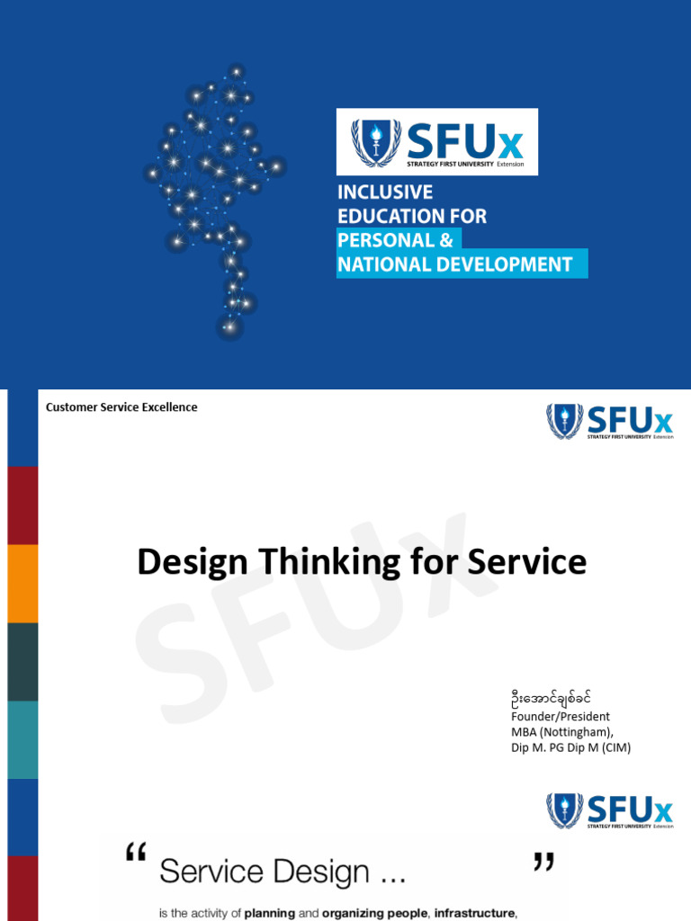 Unit 2-1 - Service Design | PDF