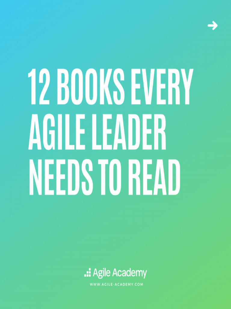 Books For Agile Leaders | PDF