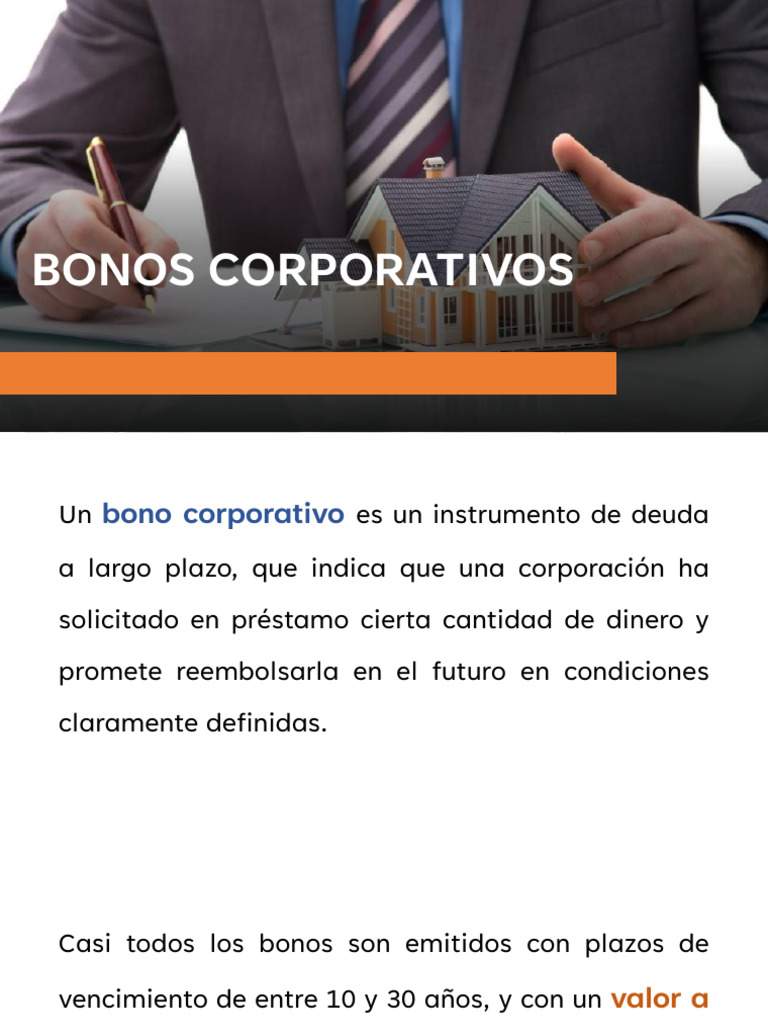 Bonos Corporativos | PDF
