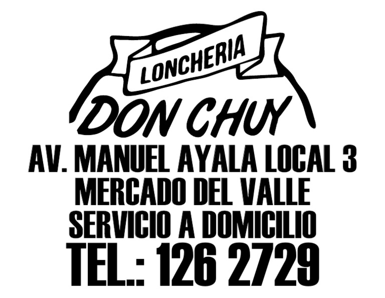 Loncheria Don Chuy | PDF