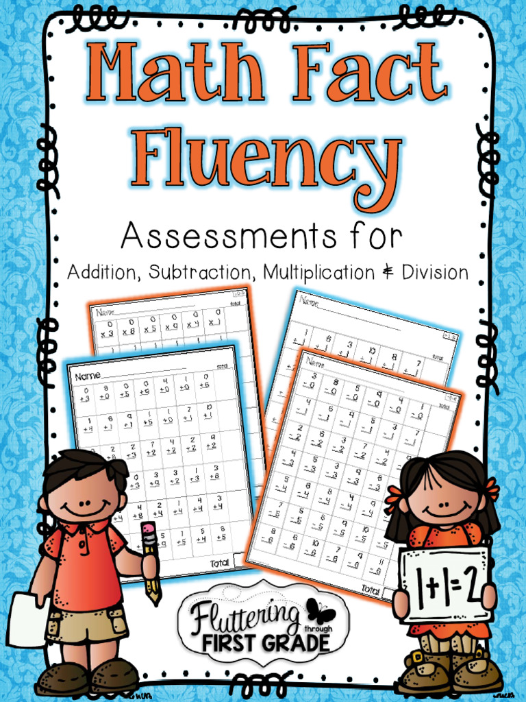 Assessments For: Addition, Subtraction, Multiplication & Division | PDF
