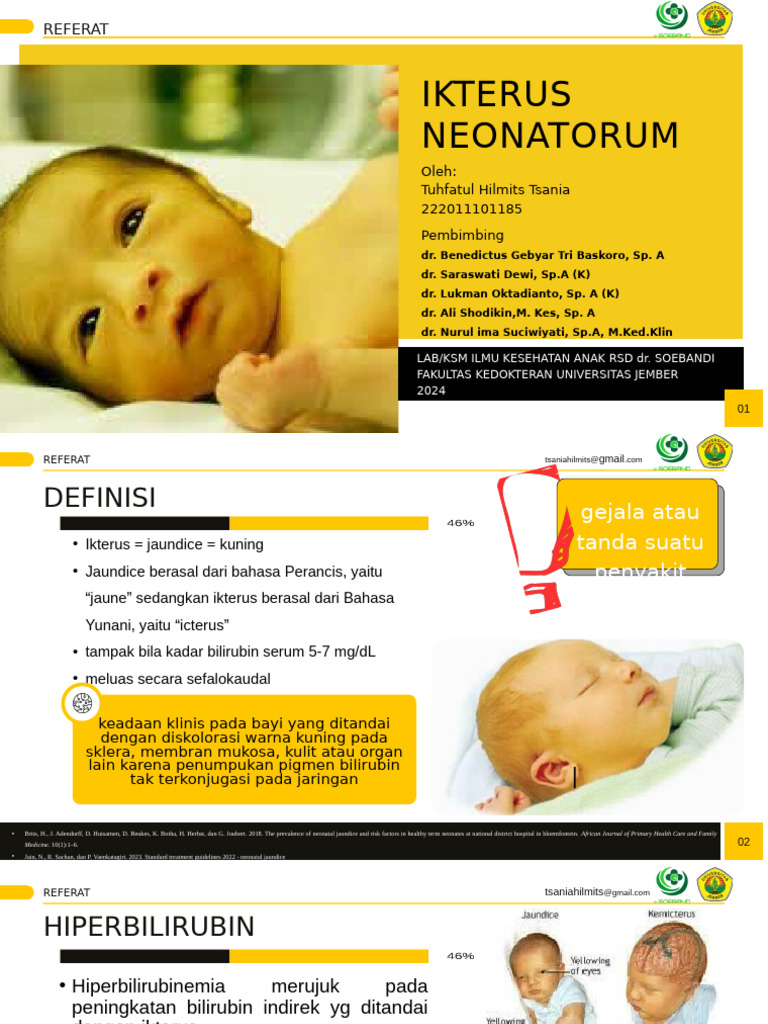 Referat Ikterus Neonatorum | PDF