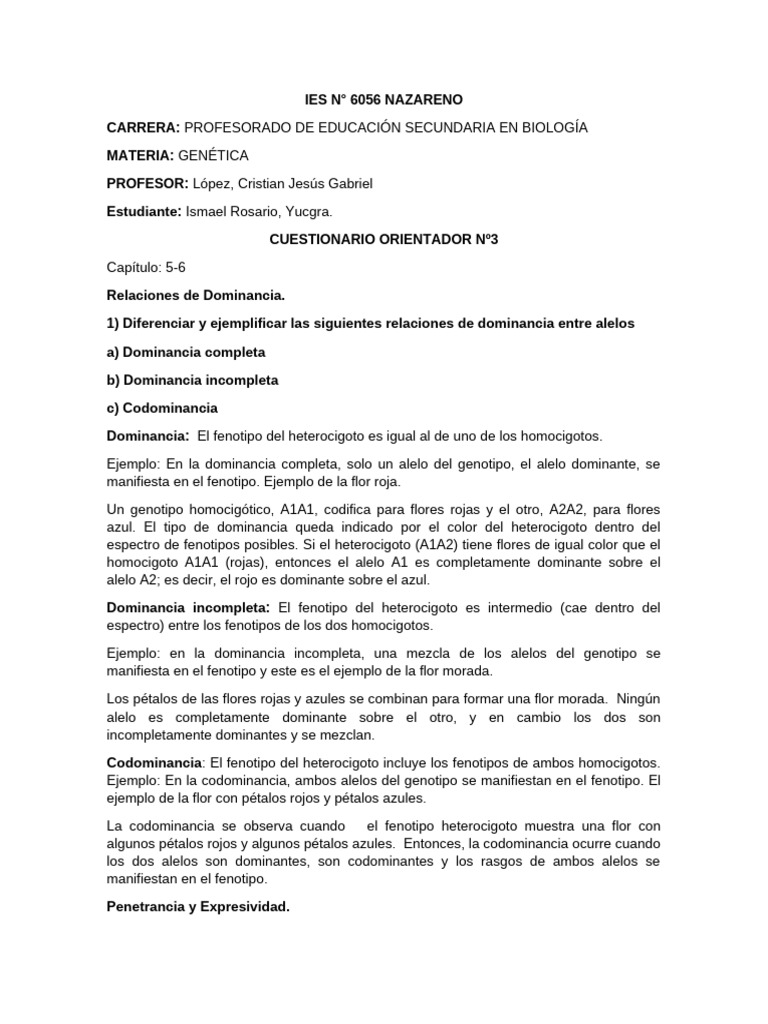 Cuestionario 3 Ismael | PDF