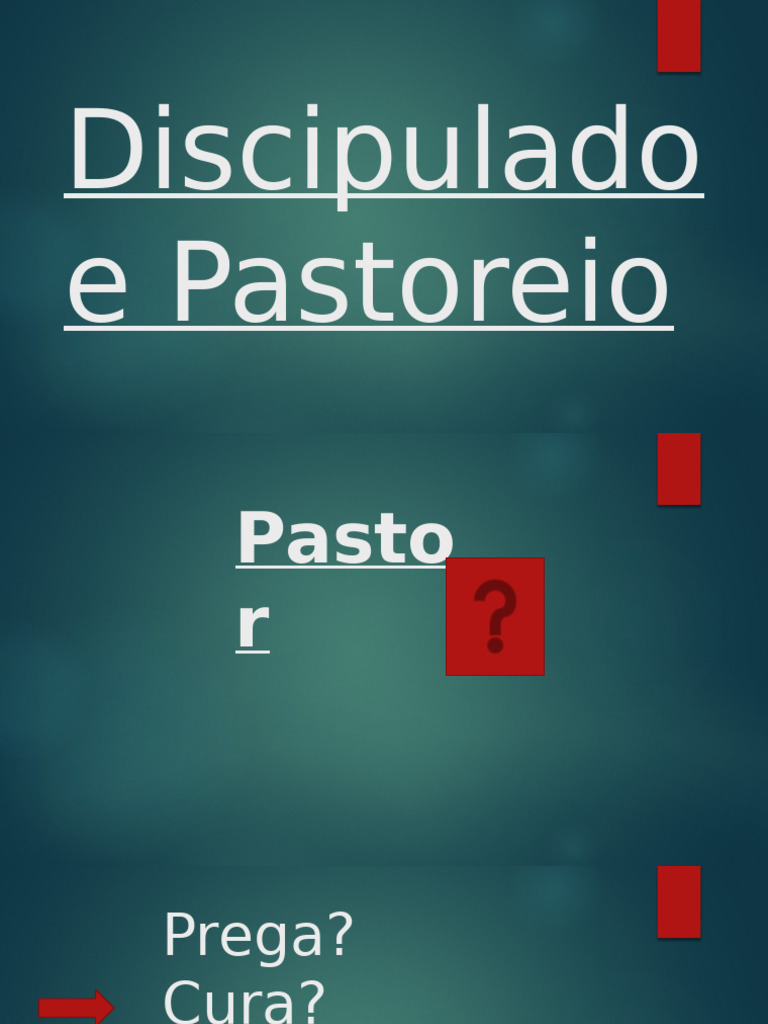 Discipulado e Pastoreio | PDF