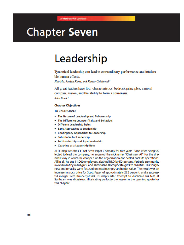Leadership | PDF
