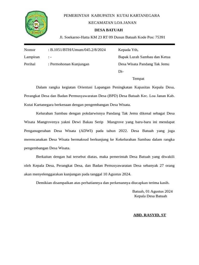 PEMERINTAH KABUPATEN Kutai Kartanegara | PDF