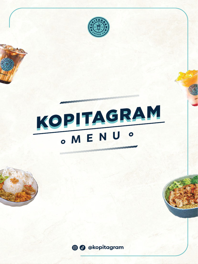 Menu Kopitagram | PDF
