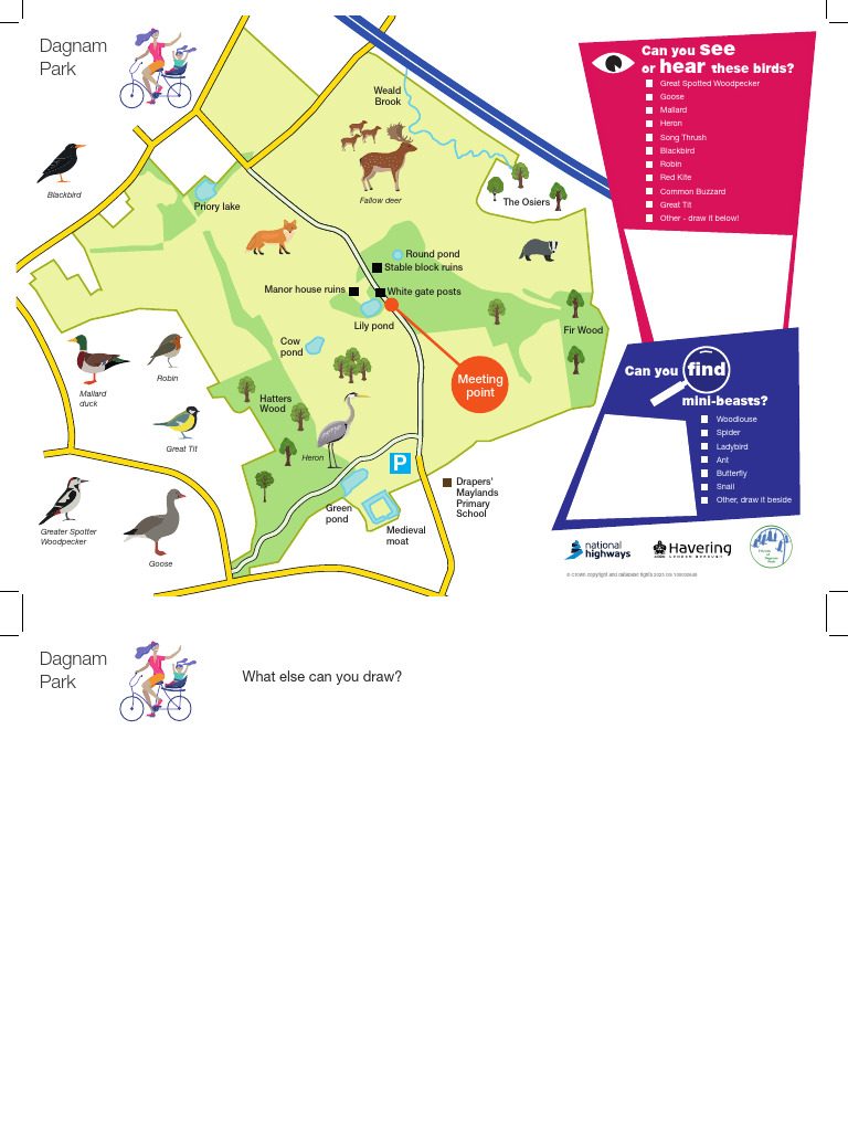 LTC Dagnam Park Nature Heritage Map | PDF