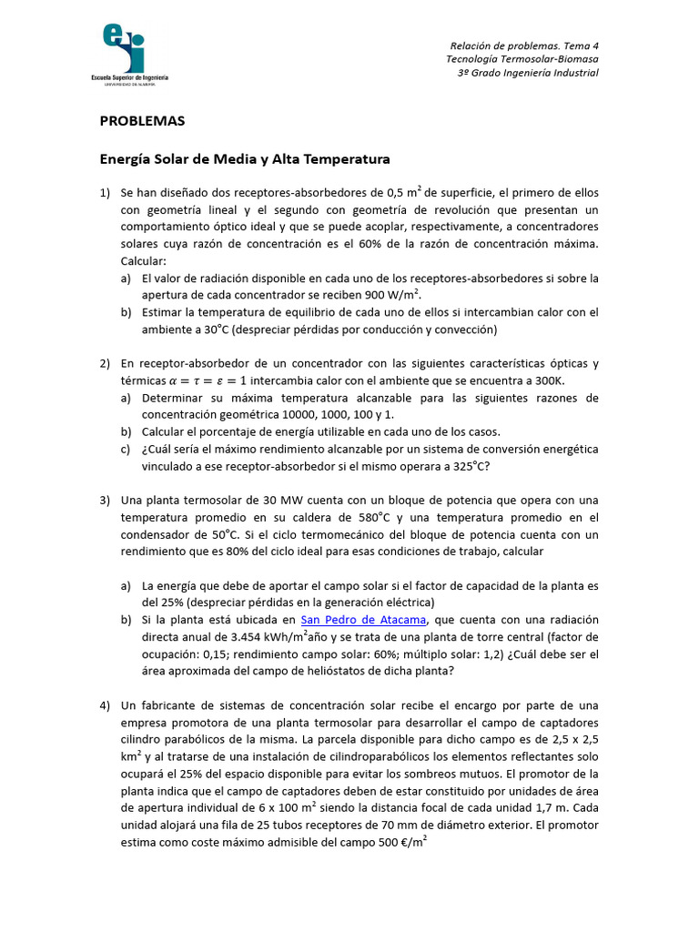 Problemas Tema4 v2 | PDF