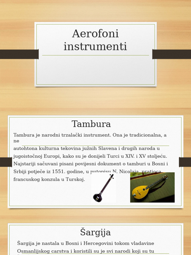 Aerofoni Instrumenti | PDF